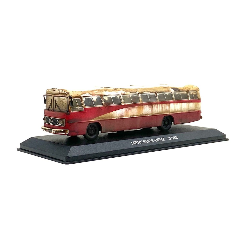 Miniatura Ônibus Mercedes Benz Monobloco O 355 "Ônibus de Turismo ...