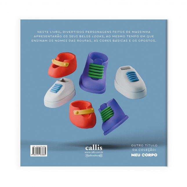 Minhas Roupas - Aprenda roupas, cores e opostos com este livro divertido