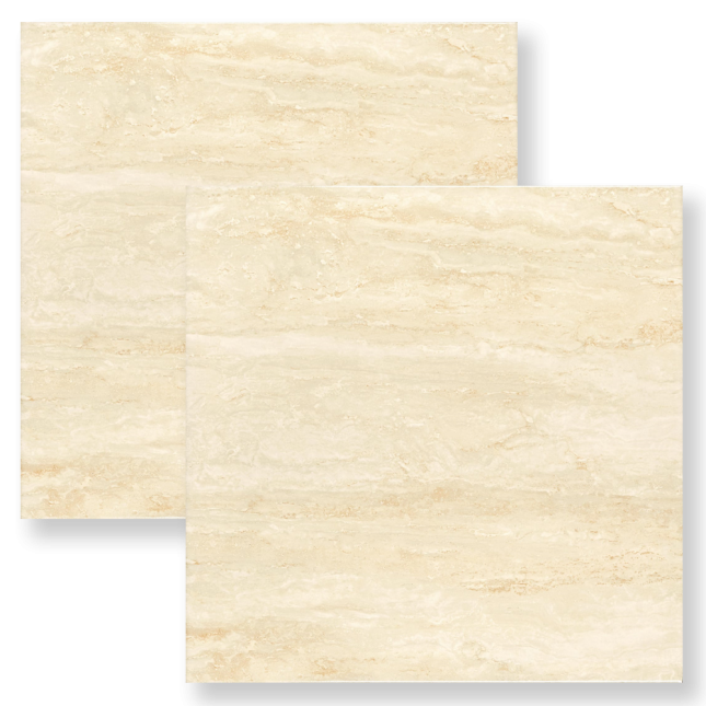 Cerâmica 60x60cm Travertino Roma Beige Tipo a Ref 40250e - Pointer