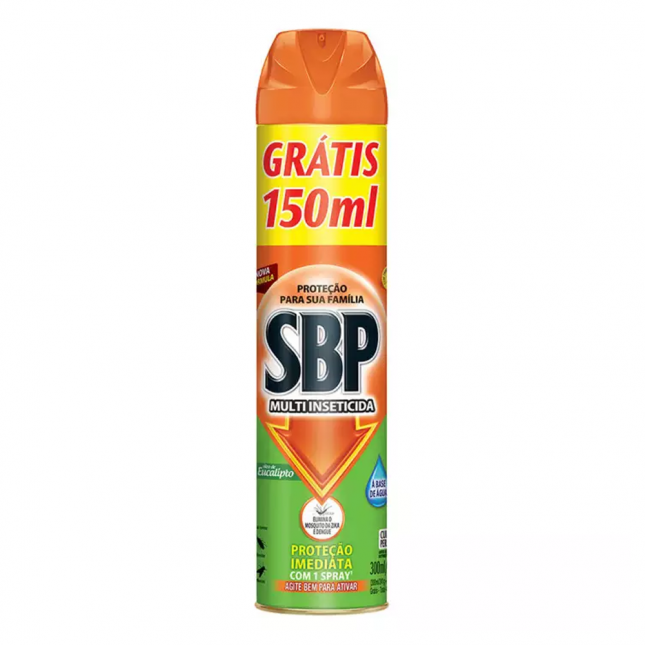 Inseticida Aerossol Sbp Mult 450ml - Reckitt