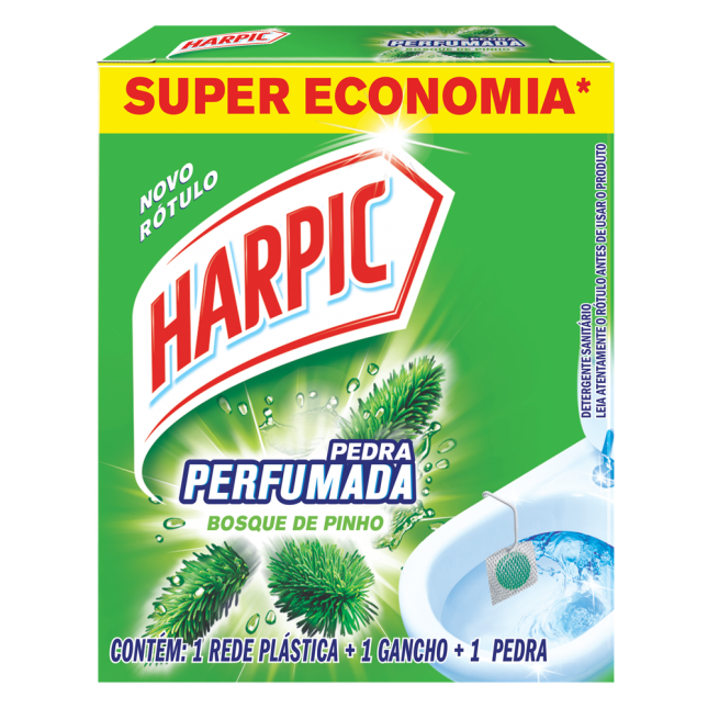 Pastilha Sanitaria Harpic Pinho 26g - Reckitt