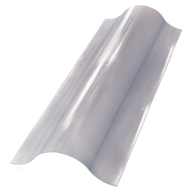 Telha de Pvc Incolor Ondafort 0,50x0,18mm - Fortlev