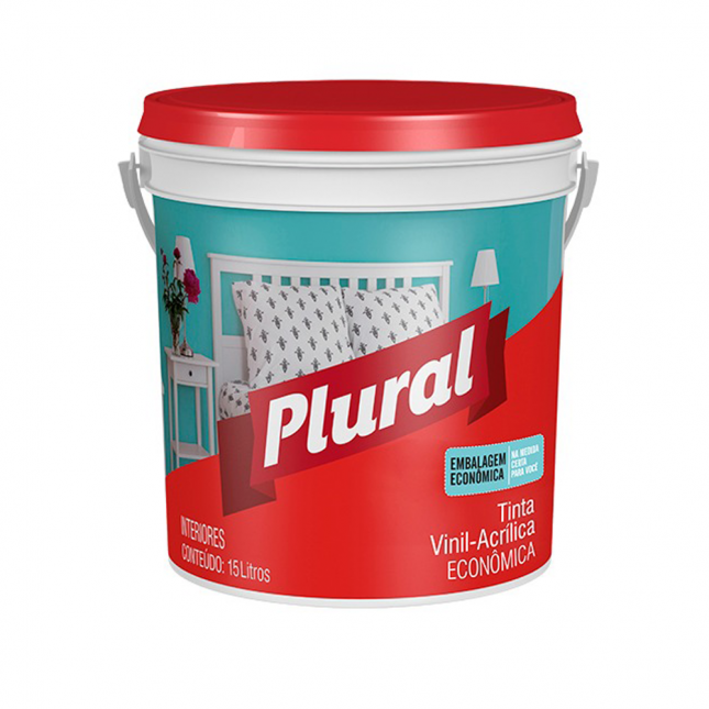 Tinta Plural Latex Branco Neve Balde 15 L Iquine Tinta Plural Latex Branco Neve Balde 15 L Iquine