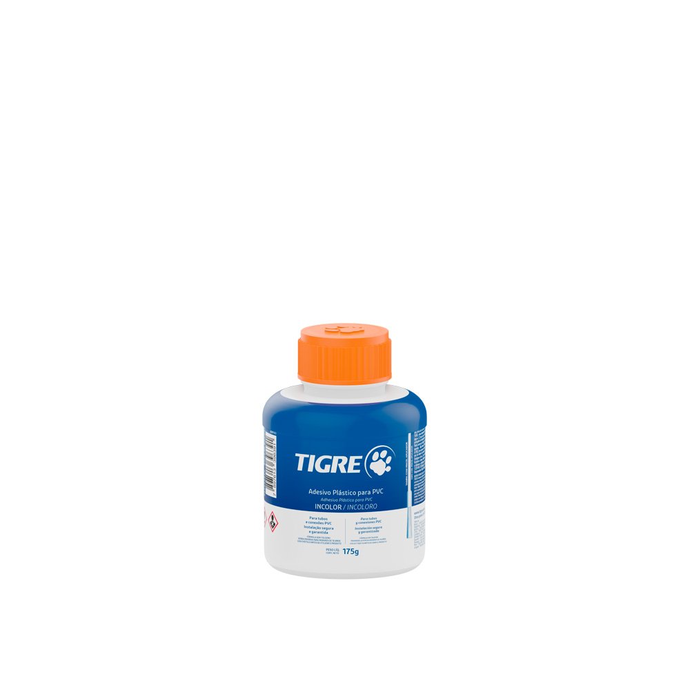 Adesivo Plastico Para Pvc Frasco Incolor 175 g Ref 53020151 - Tigre