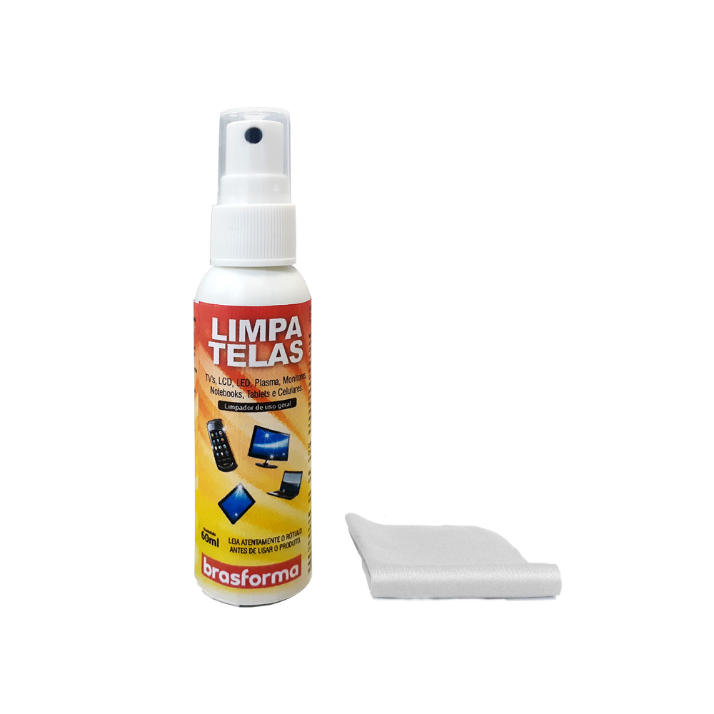 Kit Limpa Telas 60ml Ref Alt0.2 - Brasforma