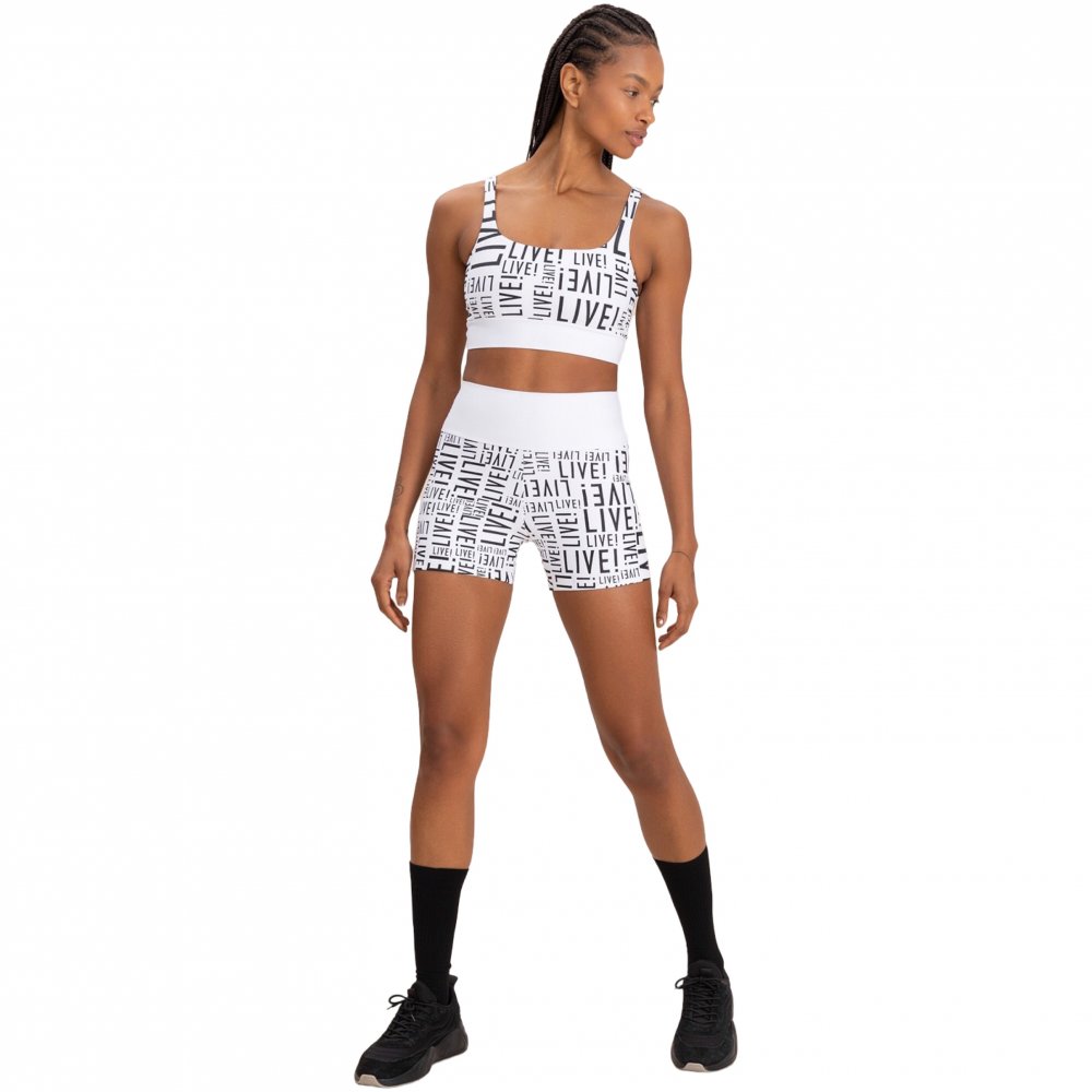 Bermuda Short Live Fit Feminina | Casaviva Esportes