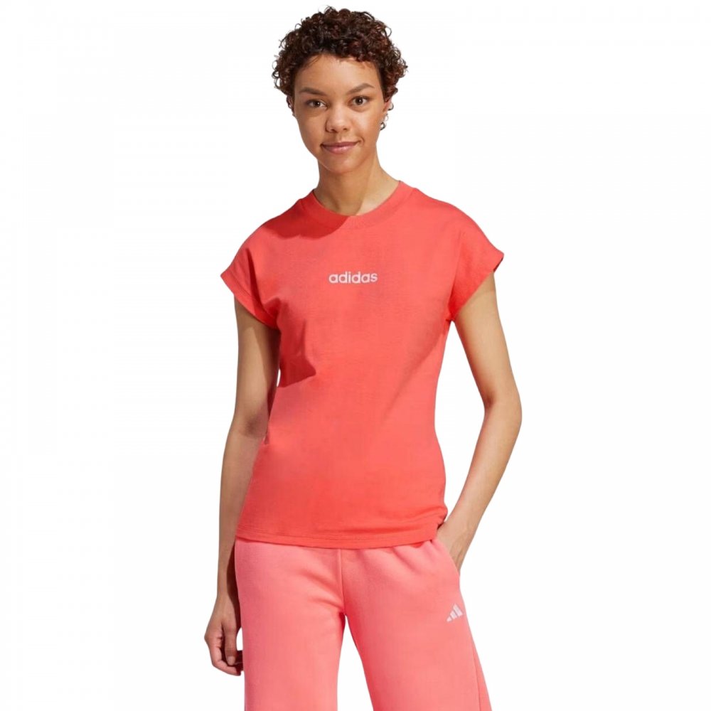 Camiseta Adidas Algodão Essentials Linear Feminina | Casaviva Esportes
