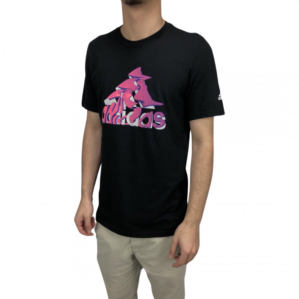 Camiseta Adidas Big Logo Flow Masculina - Original | CasaViva Esportes