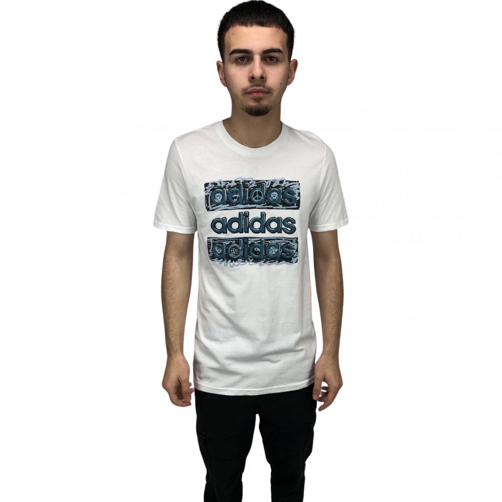 Camiseta Adidas Doodle Masculina - Original | CasaViva Esportes