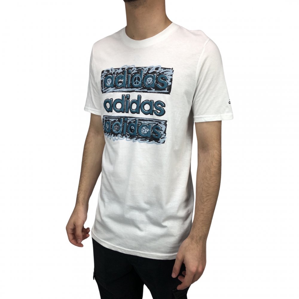 Camiseta Adidas Doodle Masculina - Original | CasaViva Esportes