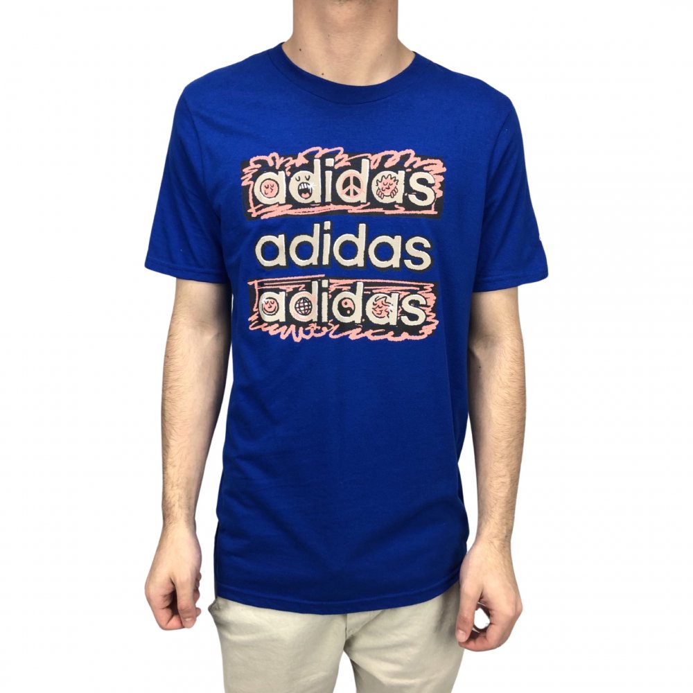 Camiseta Adidas Doodle Masculina - Original | CasaViva Esportes
