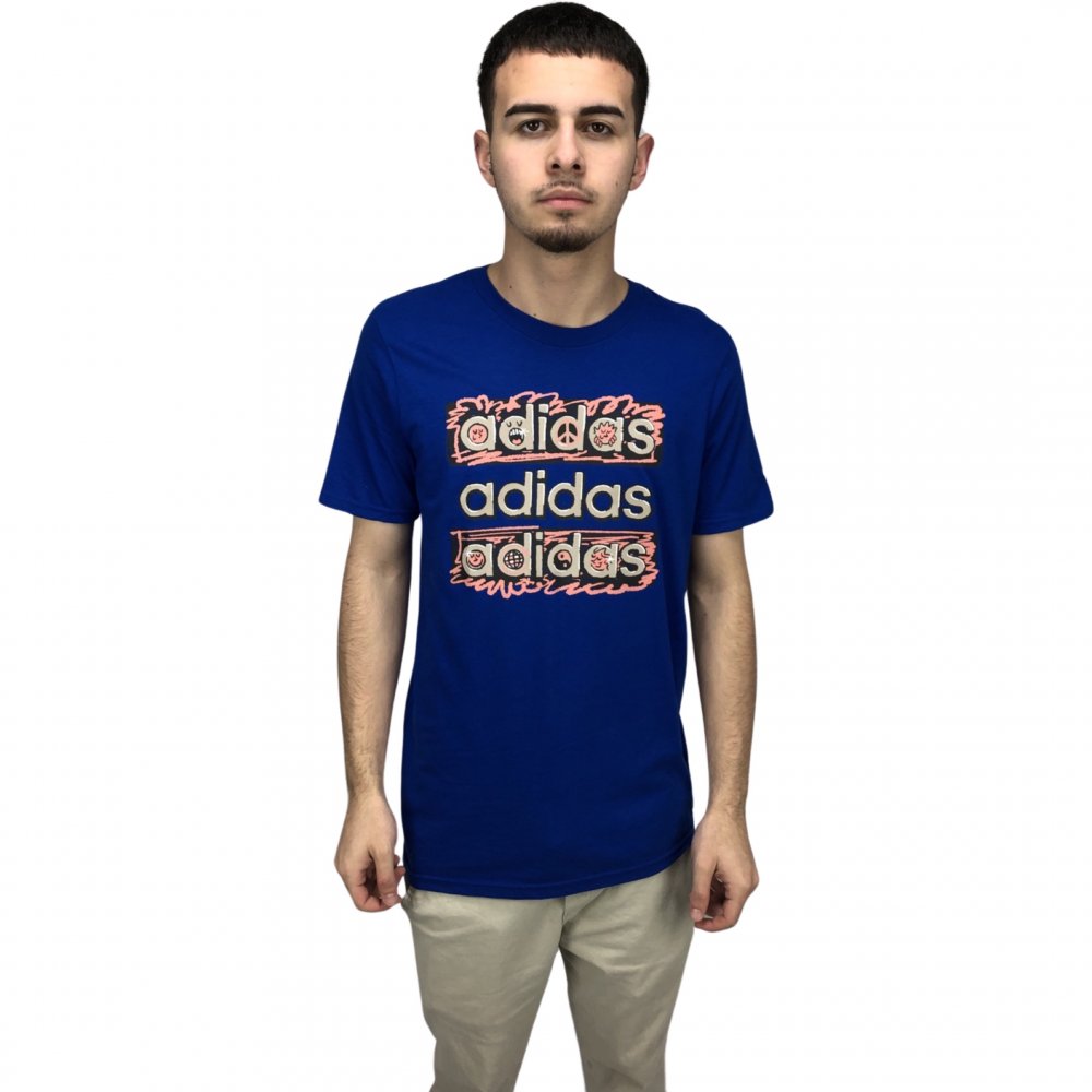 Camiseta Adidas Doodle Masculina - Original | CasaViva Esportes