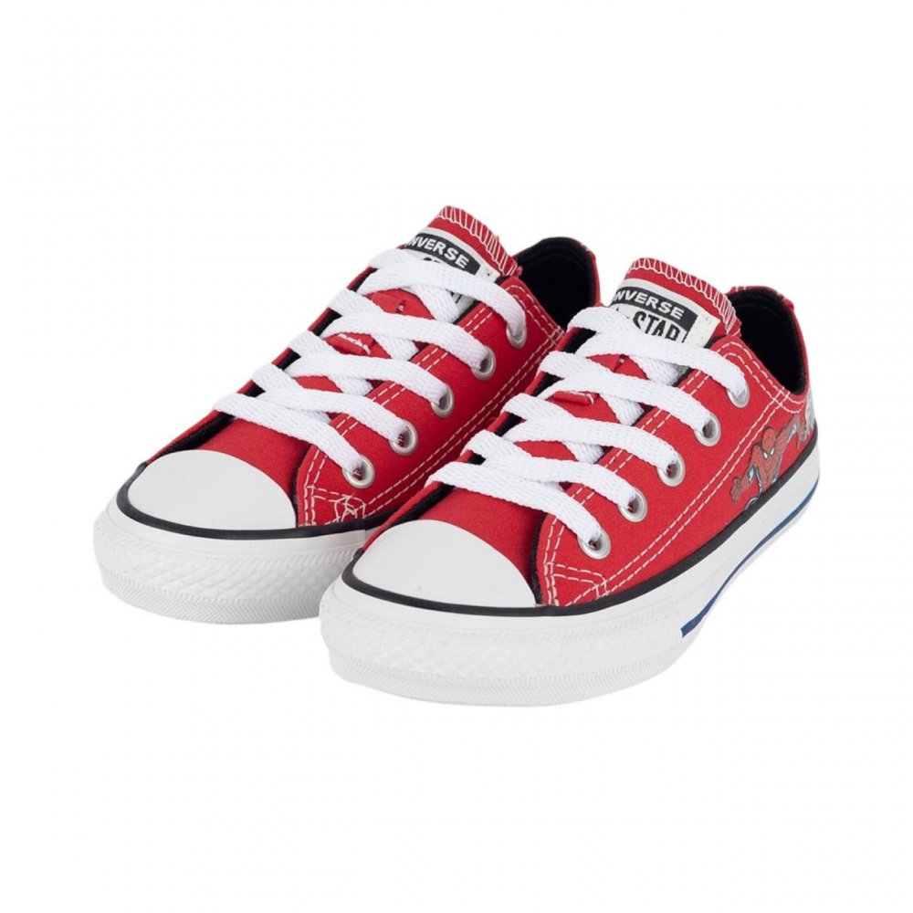 Tênis Converse Chuck Taylor All Star Homem Aranha Infantil | Casaviva ...