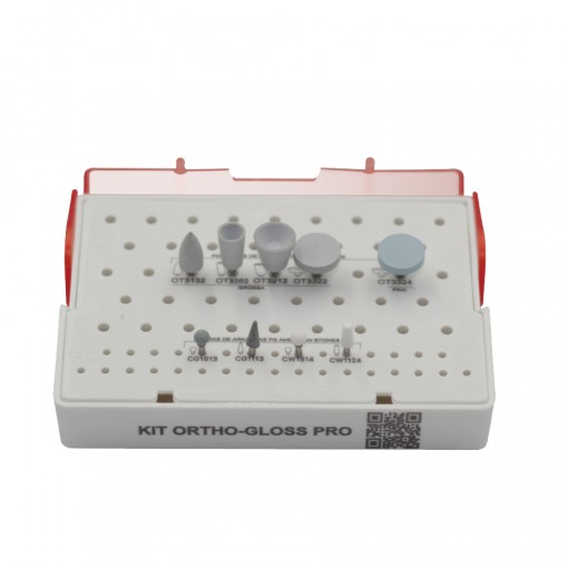 KIT ORTHO GLOSS PRO ORTODONTIA - AMERICAN BURRS