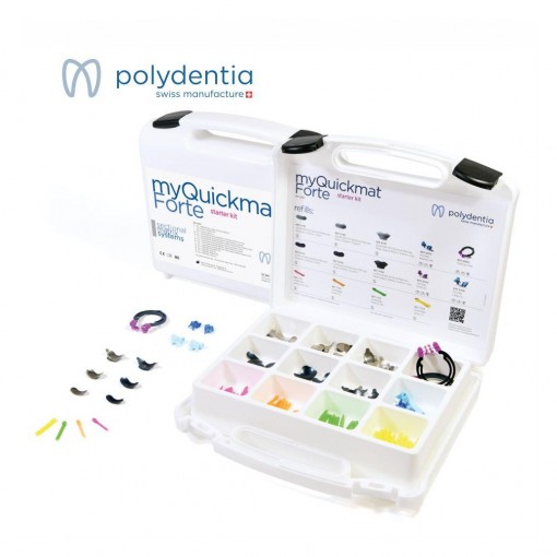KIT MATRIZ MYQUICKMAT FORTE STARTER - QUINELATO/POLYDENTIA