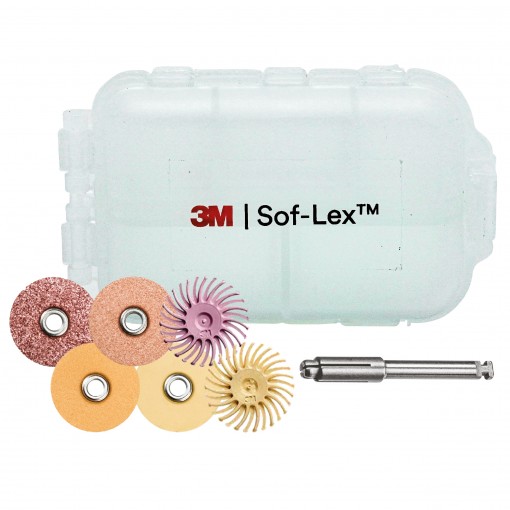 KIT 3M SOF- LEX C/40 POP-ON + 2 ESPIRAL+ MANDRIL+ ORGANIZER - SOLVENTUM