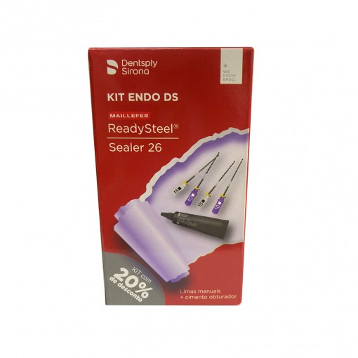 KIT ENDO DS READYSTEEL + SEALER 26 - DENTSPLY (KIT)