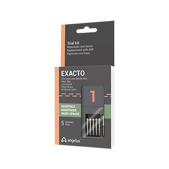 PINO FIBRA VIDRO EXACTO KIT Nº 1 ANGELUS (C/ 01KIT)