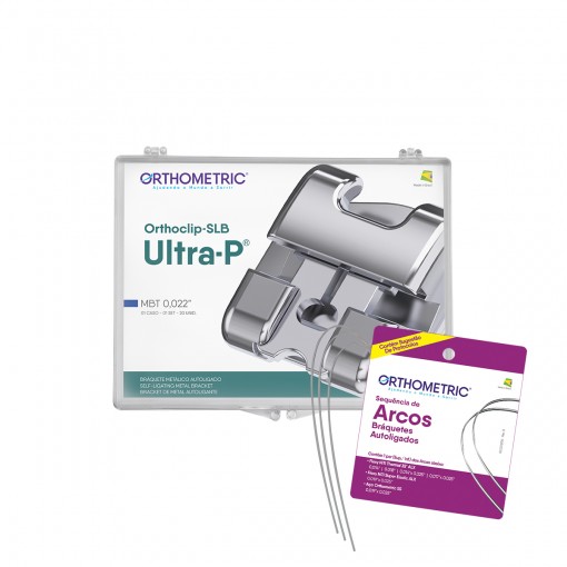 KIT DE BRAQUETES AUTOLIGADO ORTHOCLIP SLB ULTRA-P MBT SLOT.022 ...