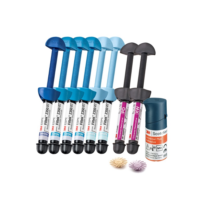 TOP KIT 3M FILTEK Z350 XT + UNIVERSAL + 3M SCOTCHBOND UNIVERSAL PLUS ...