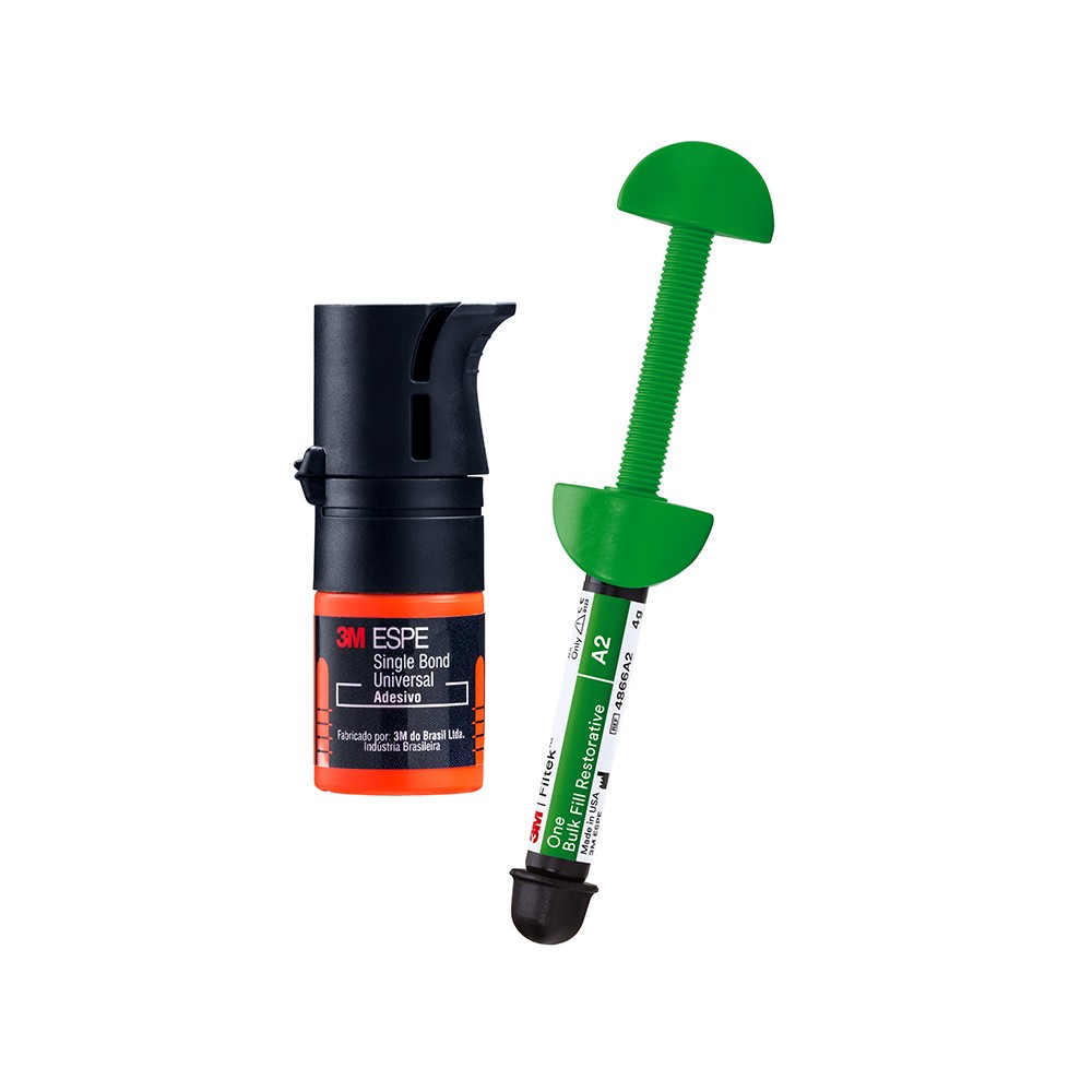 ADESIVO SINGLE BOND UNIVERSAL + FILTEK ONE BULK FILL A2 - 3M (KIT)