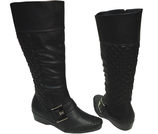 Bota Longa Tamanho Grande Comfortflex 1665304 | Dtalhe Calçados