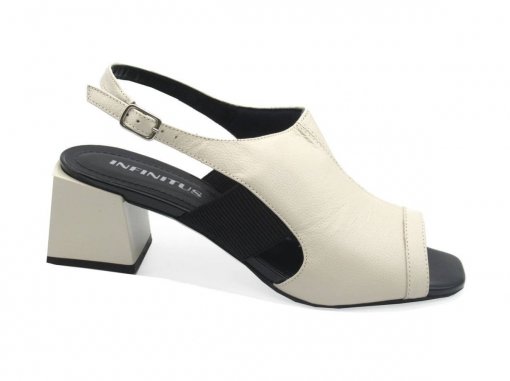 Sandália Feminina Tamanho Grande Infinitus 36502 Bloco | Dtalhe