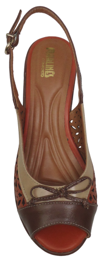 Sandália Anabela Tamanho Grande Marlinês 3847B | Dtalhe Caçados