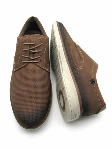 Sapato Pegada Masculino Couro Marrom 126705 | Dtalhe Calçados