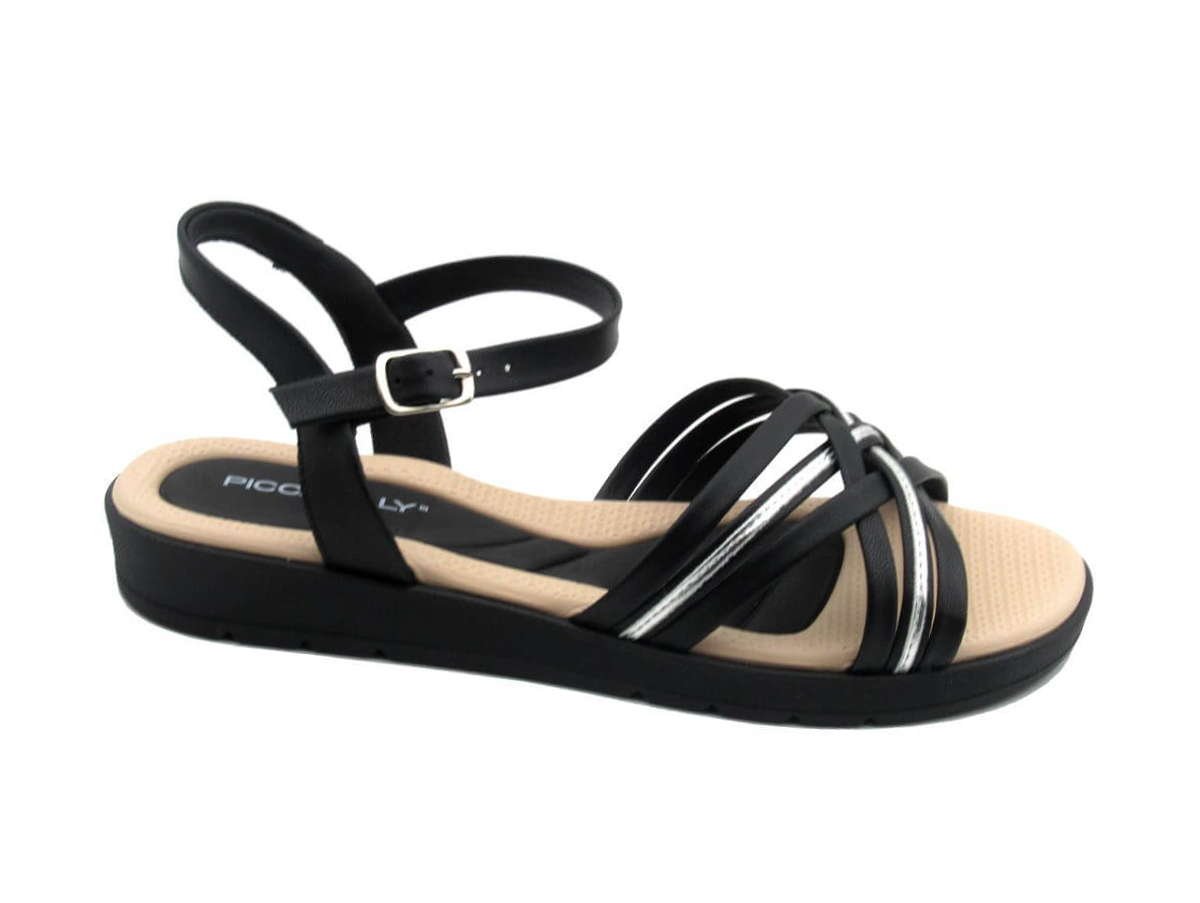 Sandália Feminina Piccadilly Tamanho Especial 410026 | Dtalhe