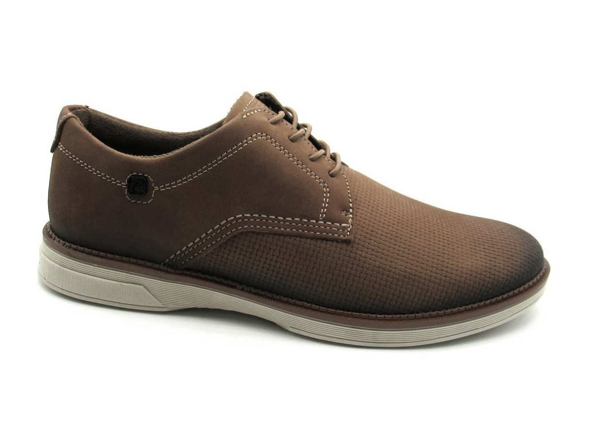 Sapato Pegada Masculino Couro Marrom 126705 | Dtalhe Calçados