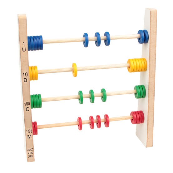 ABACO ALUNO 40ARGOLAS TRANSLUC.PVC