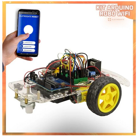 KIT ARDUINO ROBO WIFI 75PC