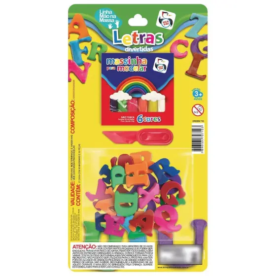 MASSA MODELAR 6C.C/LETRAS