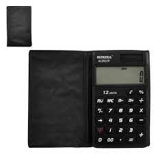 CALCULADORA 12D.MESA C/CAPA 12X7CM