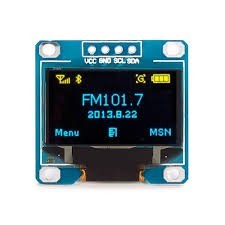 DISPLAY OLED 128X64 0.96 12C AZUL/AMARELO