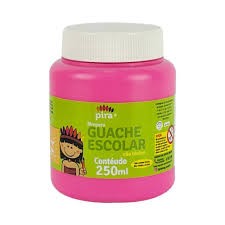 TINTA TEMPERA 250ML ROSA PINK