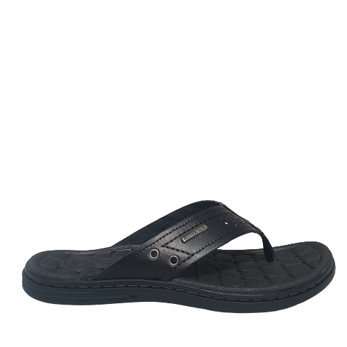 Chinelo De Couro Pegada (131221-03)