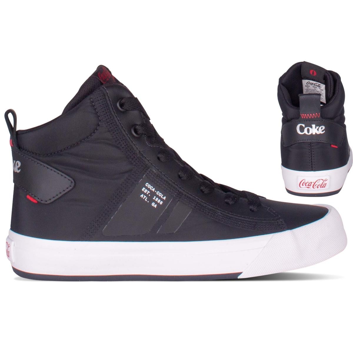 Tenis Botinha Coca Cola Shoes Flair Cc2031 Coca Cola Shoes