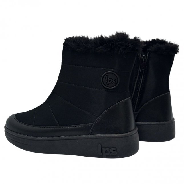 Bota Juvenil Menina Wold Colors LPS 710.009 - Preto