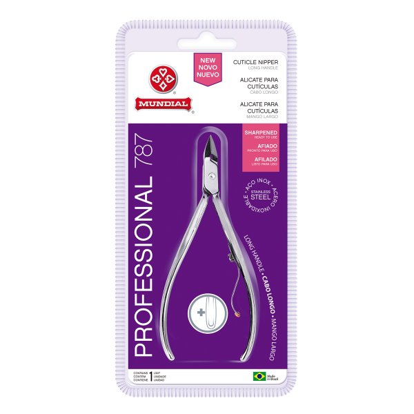 Kit Cuidados Pessoais 02: Alicate de Cutícula 787, Espátula 371M, Lixa ...