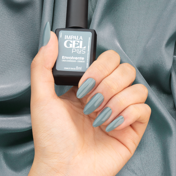 Esmalte Gel - Impala Gel Plus - Cremoso - Envolvente