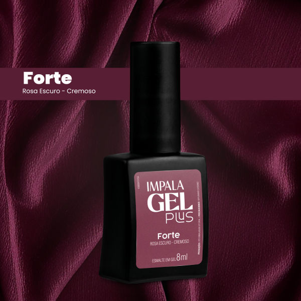 Esmalte Gel - Impala Gel Plus - Cremoso - Forte