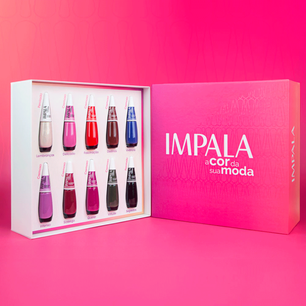 Kit Esmalte Impala A Cor da Sua Moda 5ª Edição