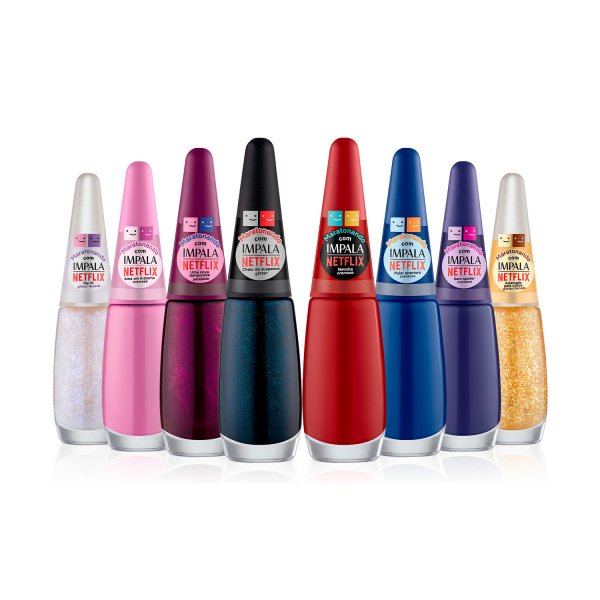 Kit Esmalte Impala Coleção Netflix Maratonando