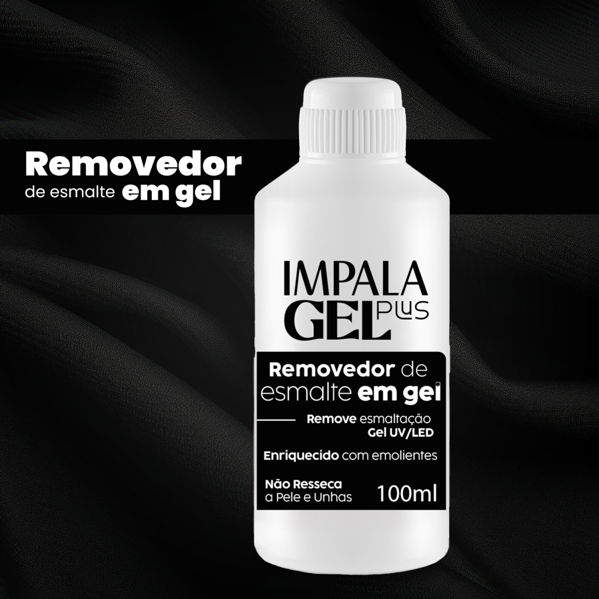 Removedor De Esmalte Em Gel - Impala Gel Plus