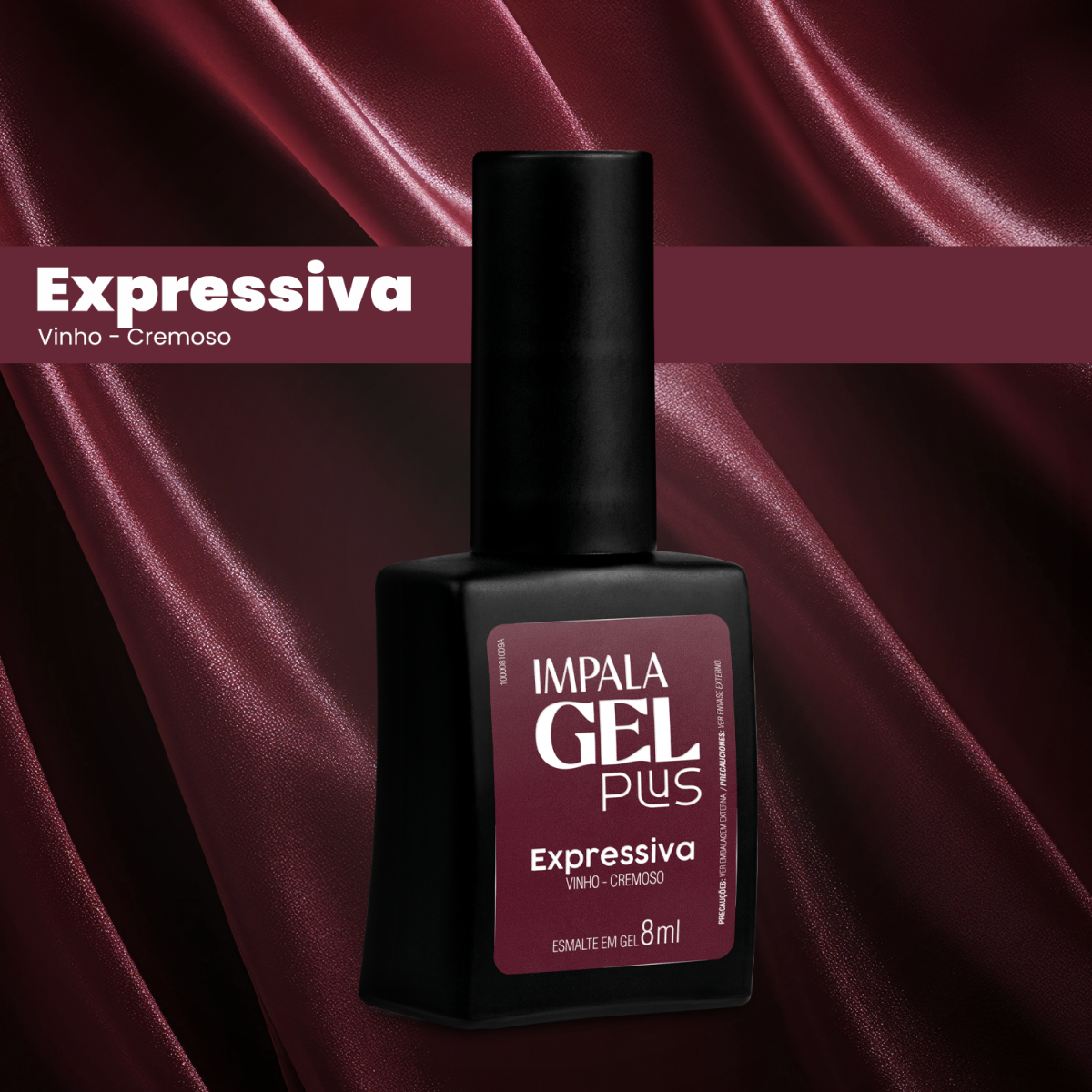 Esmalte Gel - Impala Gel Plus - Cremoso - Expressiva