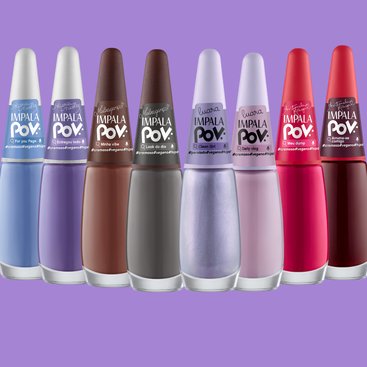 Coleção 8 Esmaltes Impala POV