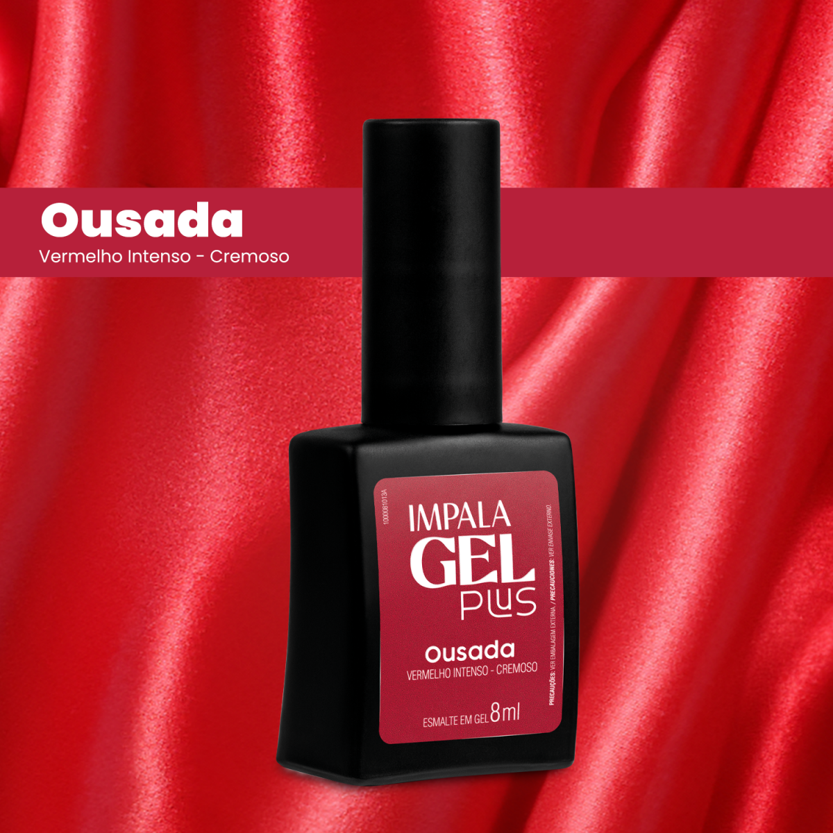 Esmalte Gel - Impala Gel Plus - Cremoso - Ousada