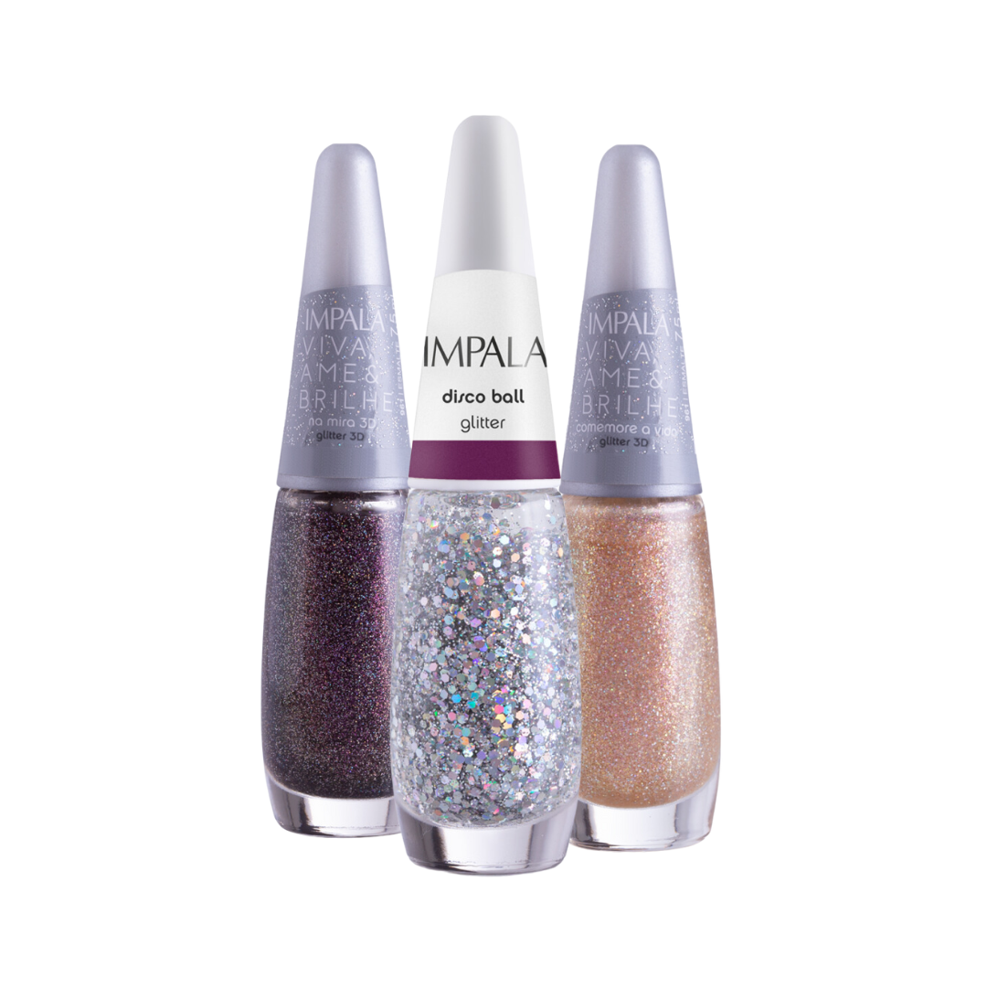 Kit Esmaltes Impala Comemorações